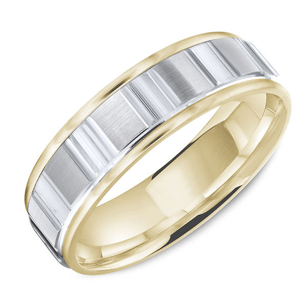 C13753 Two-Tone Classic Wedding Ring